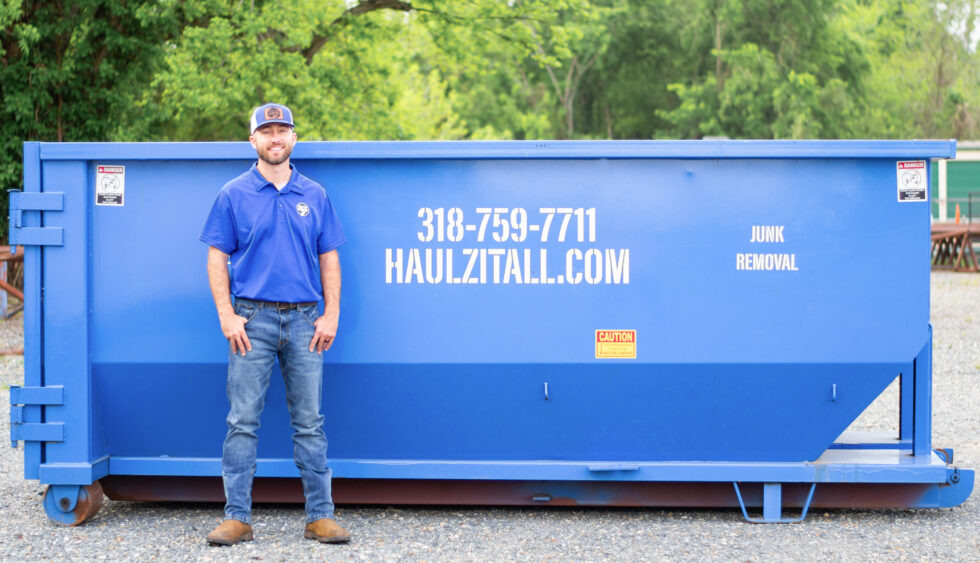 15 Cubic Yard Dumpster Rental Bossier City - Haulz It All