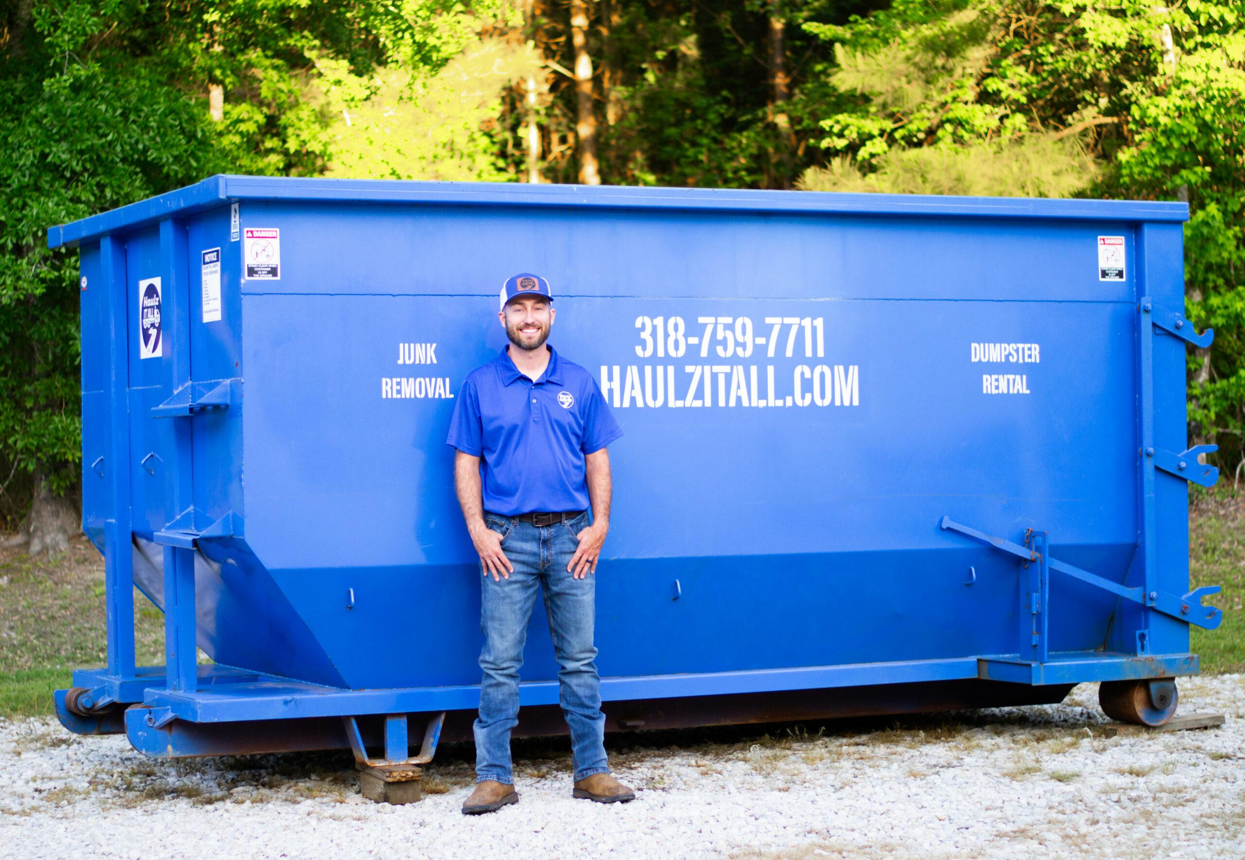 20 Cubic Yard Dumpster Rental - Haulz It All